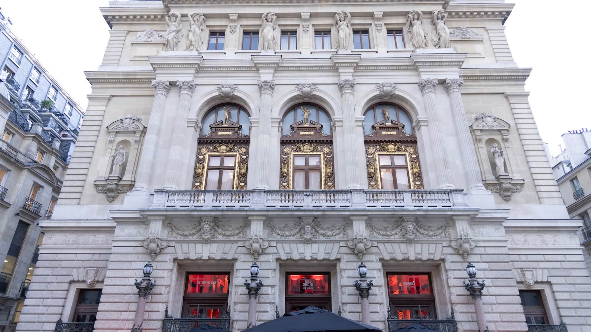 Opéra Comique Paris - Privatisation et location événementielle | Frédeville